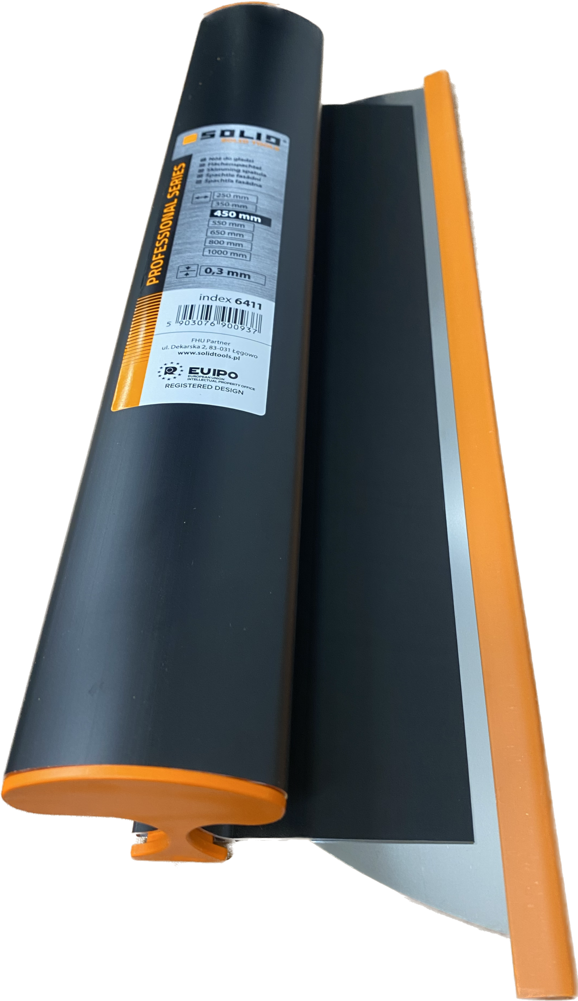 SOLID Gladilka za kitanje, za izravnalno maso, 650mm