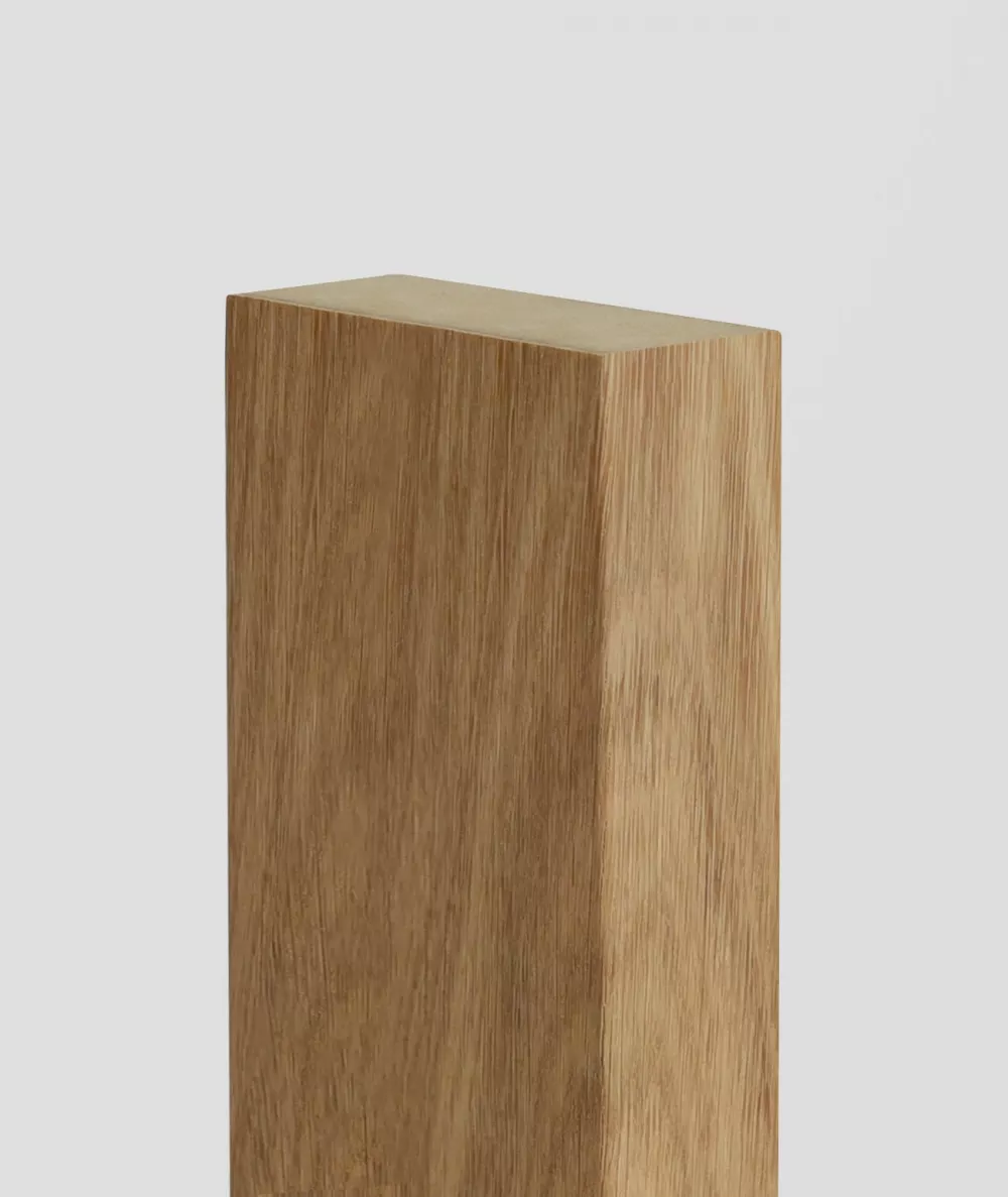 Lesene letvice za pregradne stene (28x60mm) (hrast)