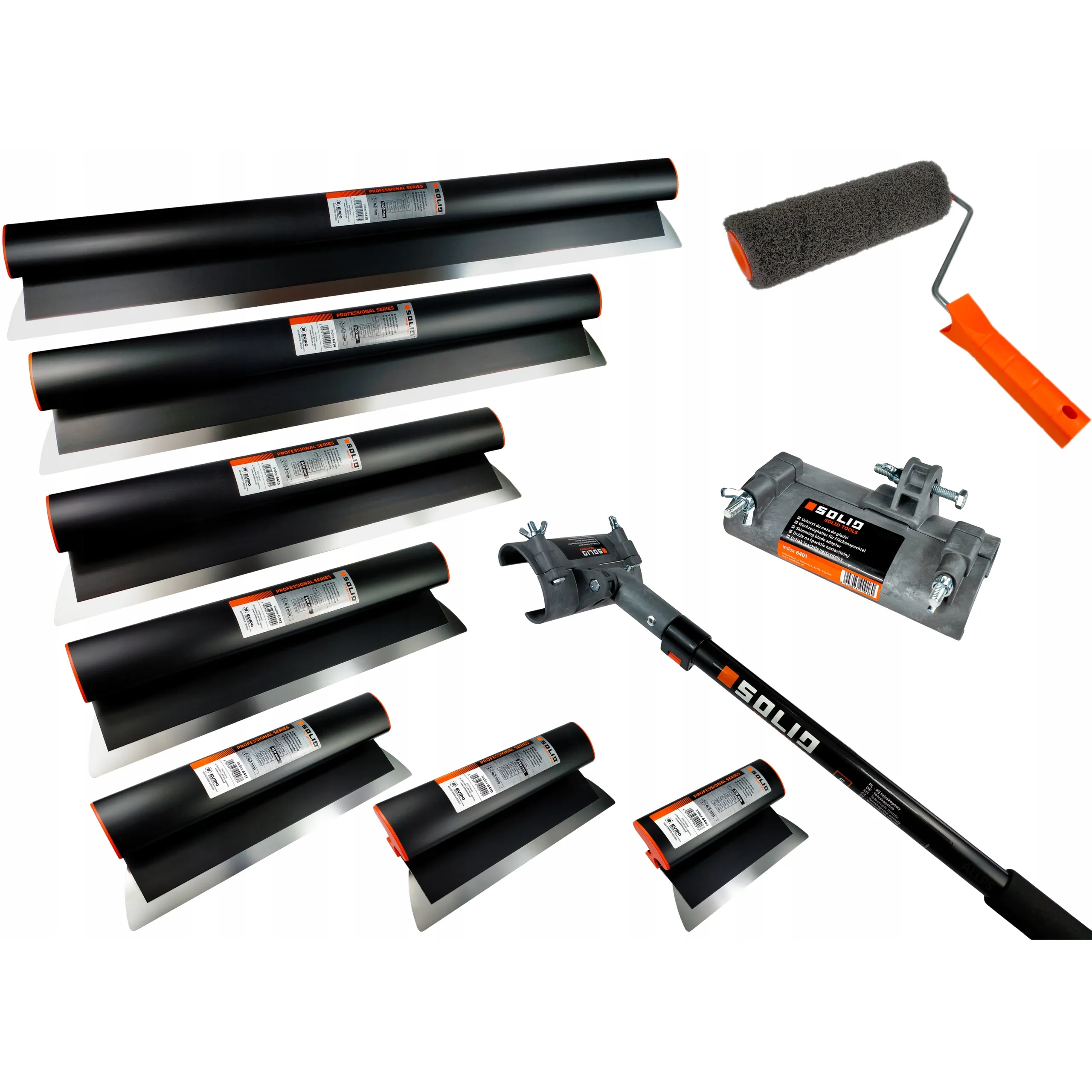 SOLID Držalo gladilke za kitanje